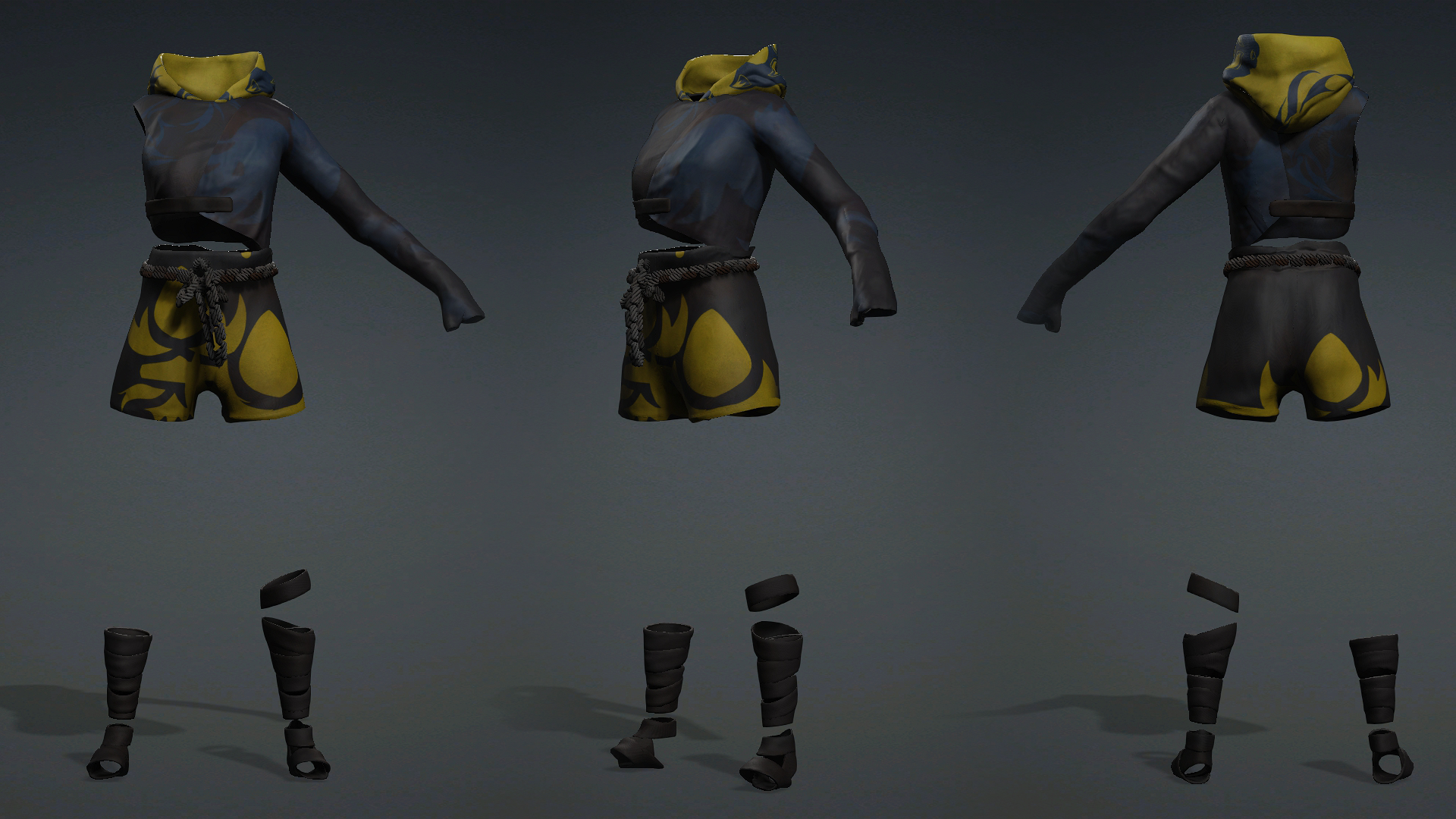 Fantasy Female Caster Clothes