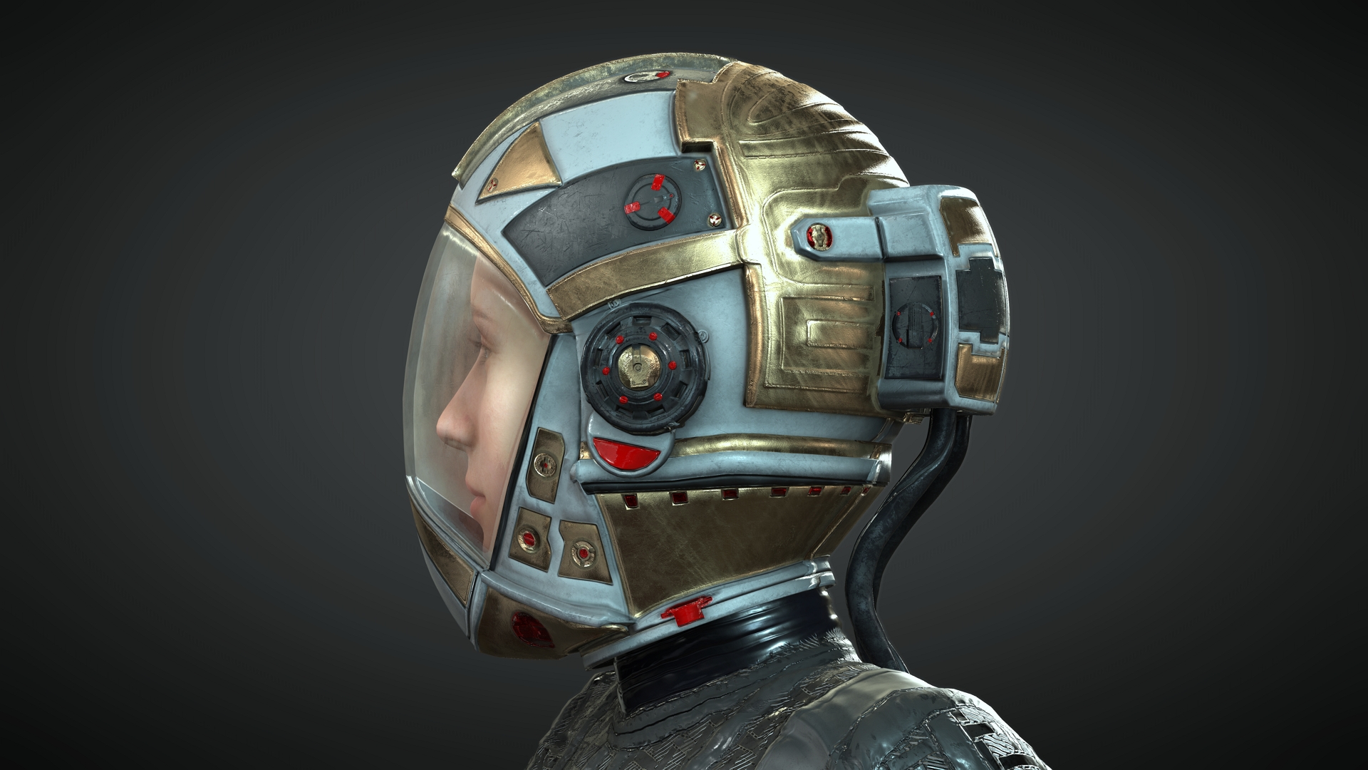 Kirg on Venus Helmet 1969 Set