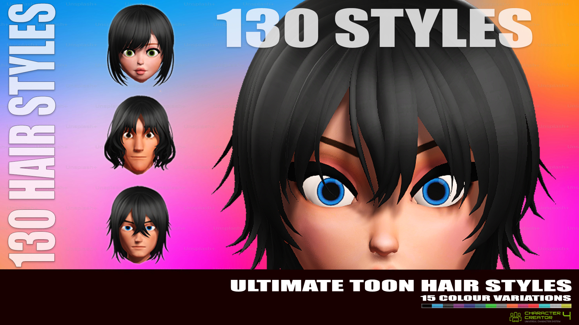 Ultimate Toon Hair Styles (130)