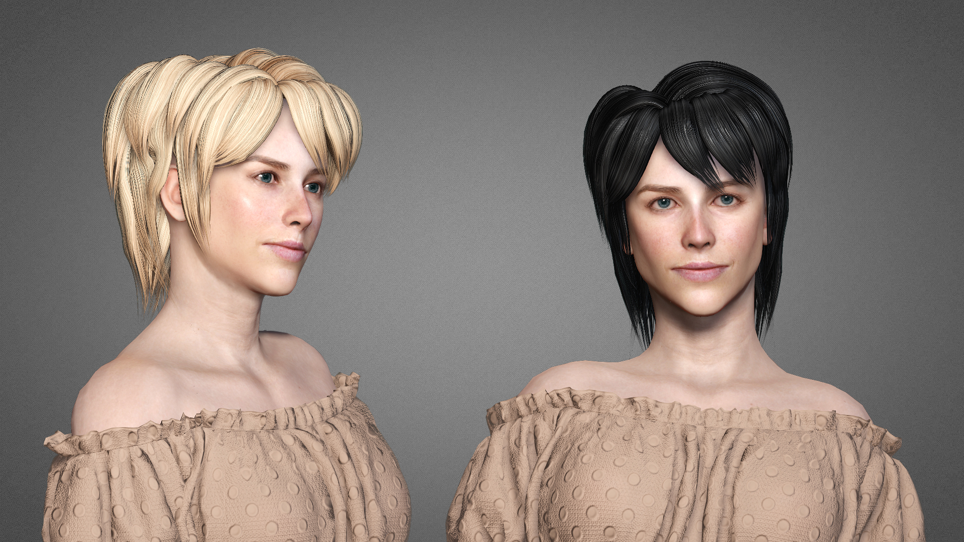 Short hair for CC3