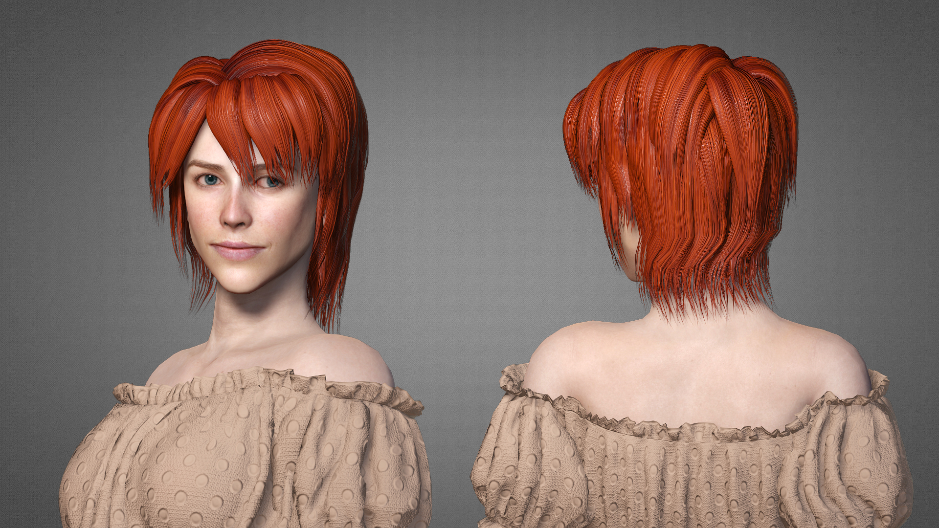 Short hair for CC3