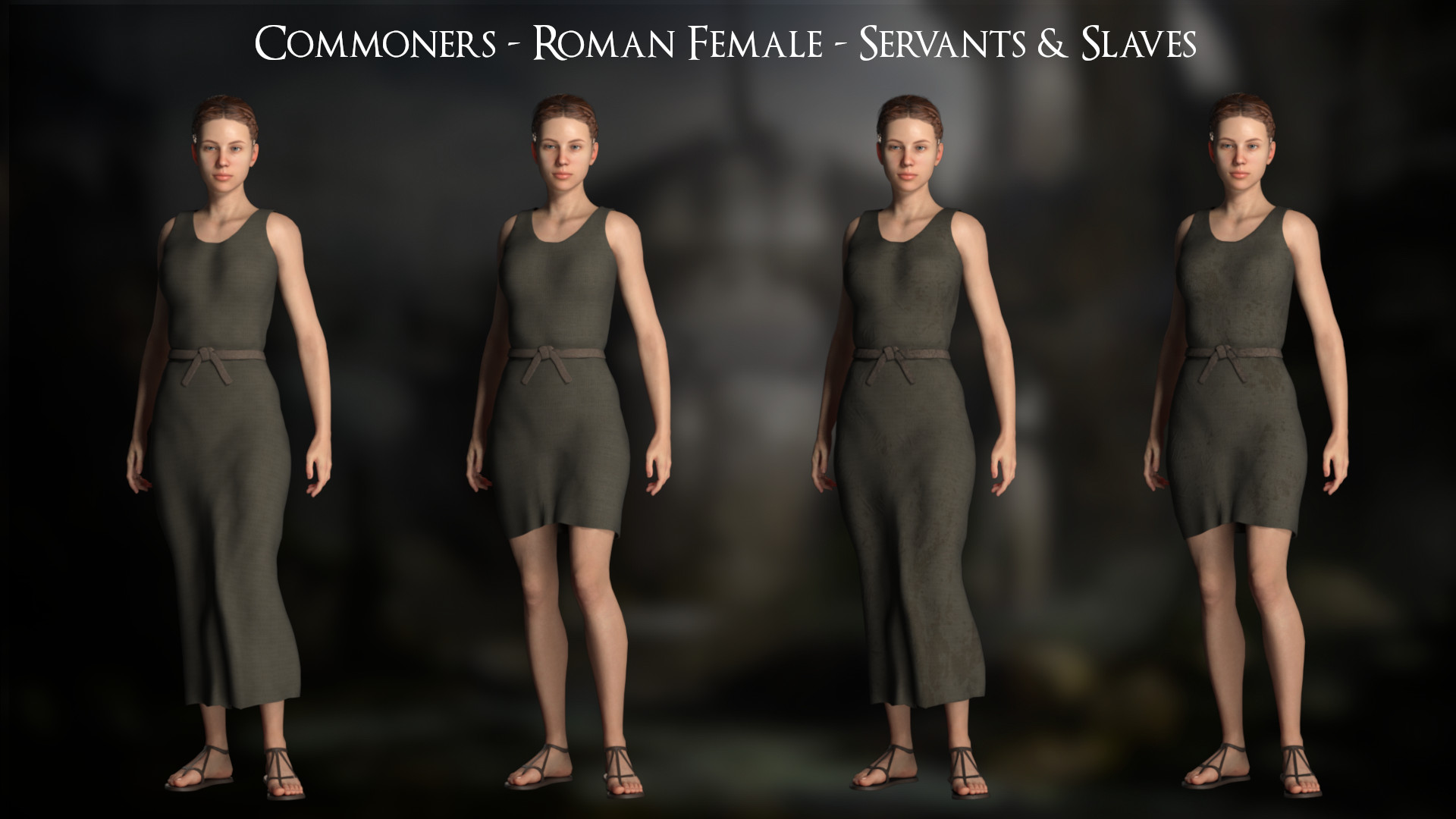 Historical - Roman Female Commoners