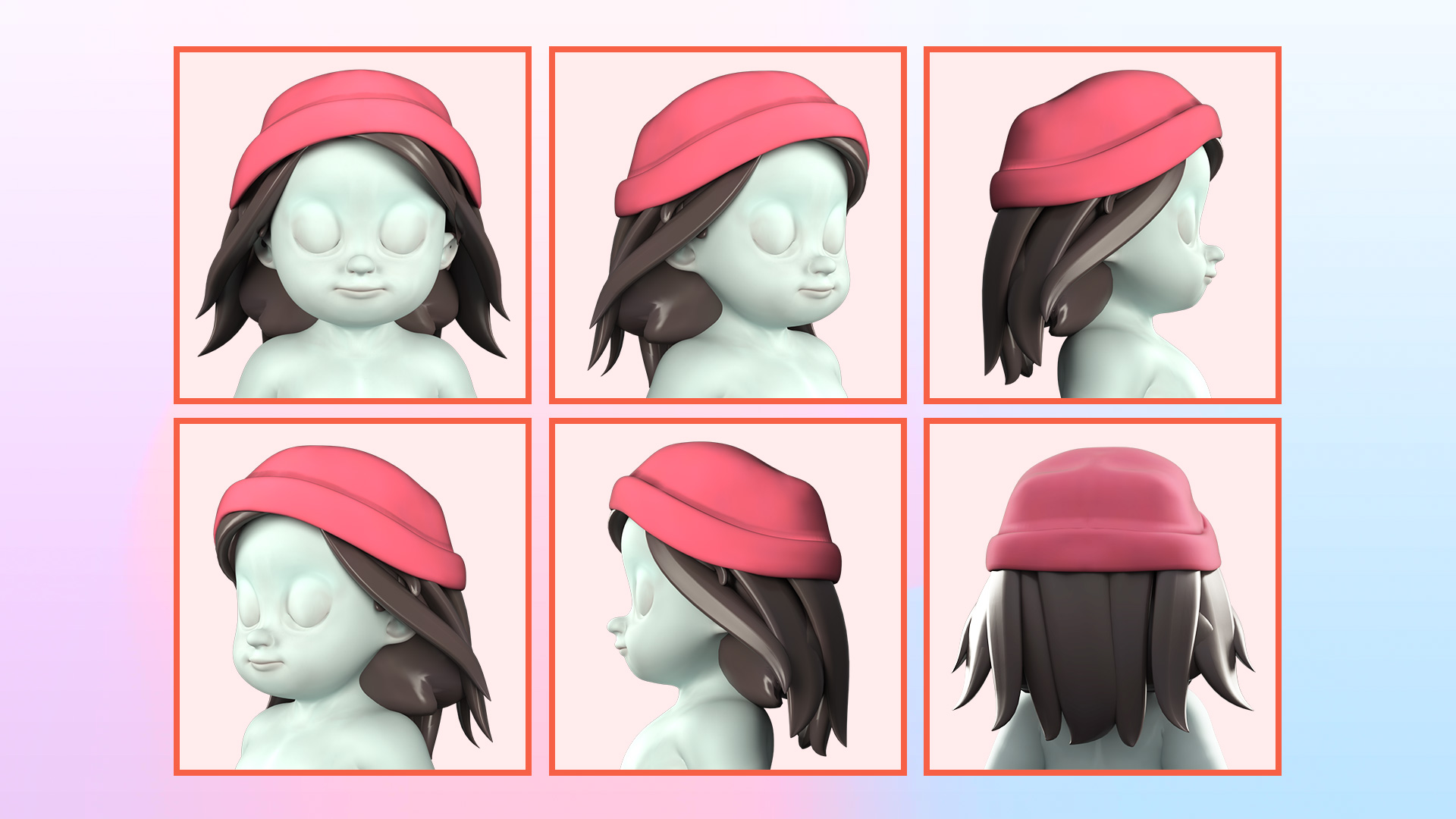 Stylized Toon Girls - Mia
