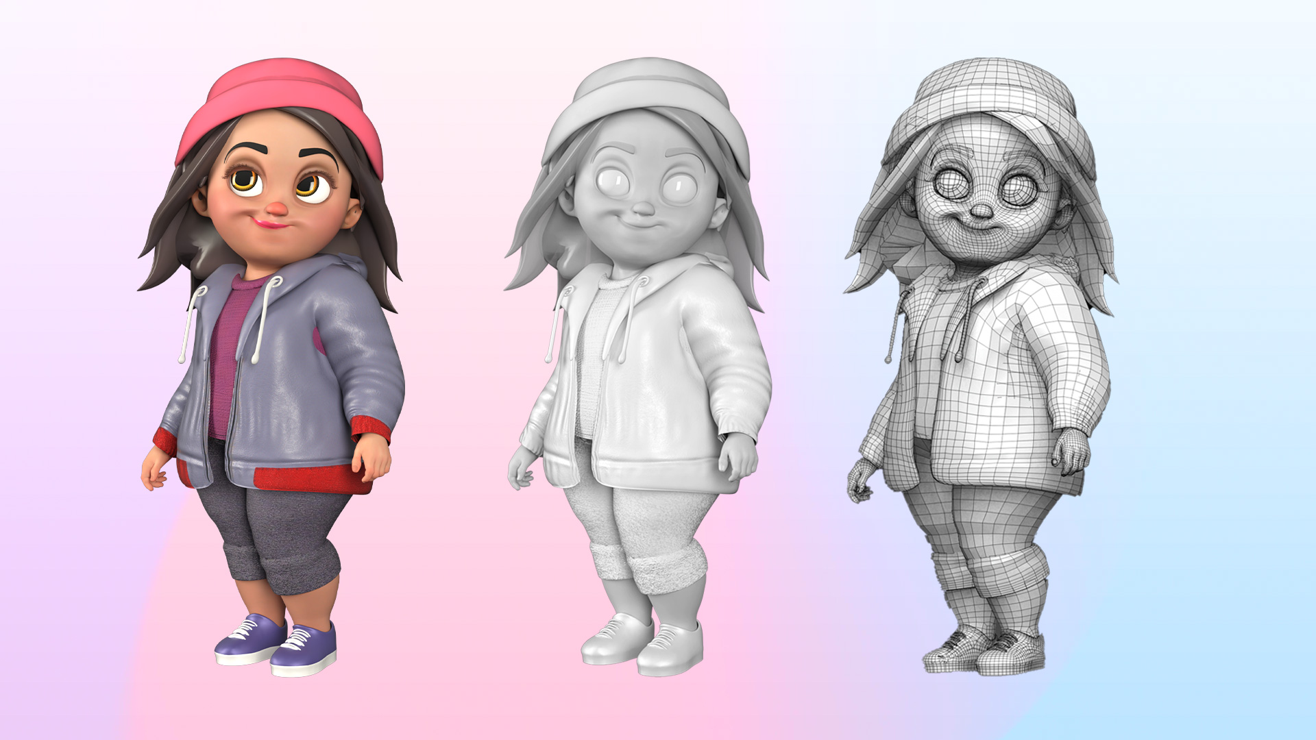 Stylized Toon Girls - Mia