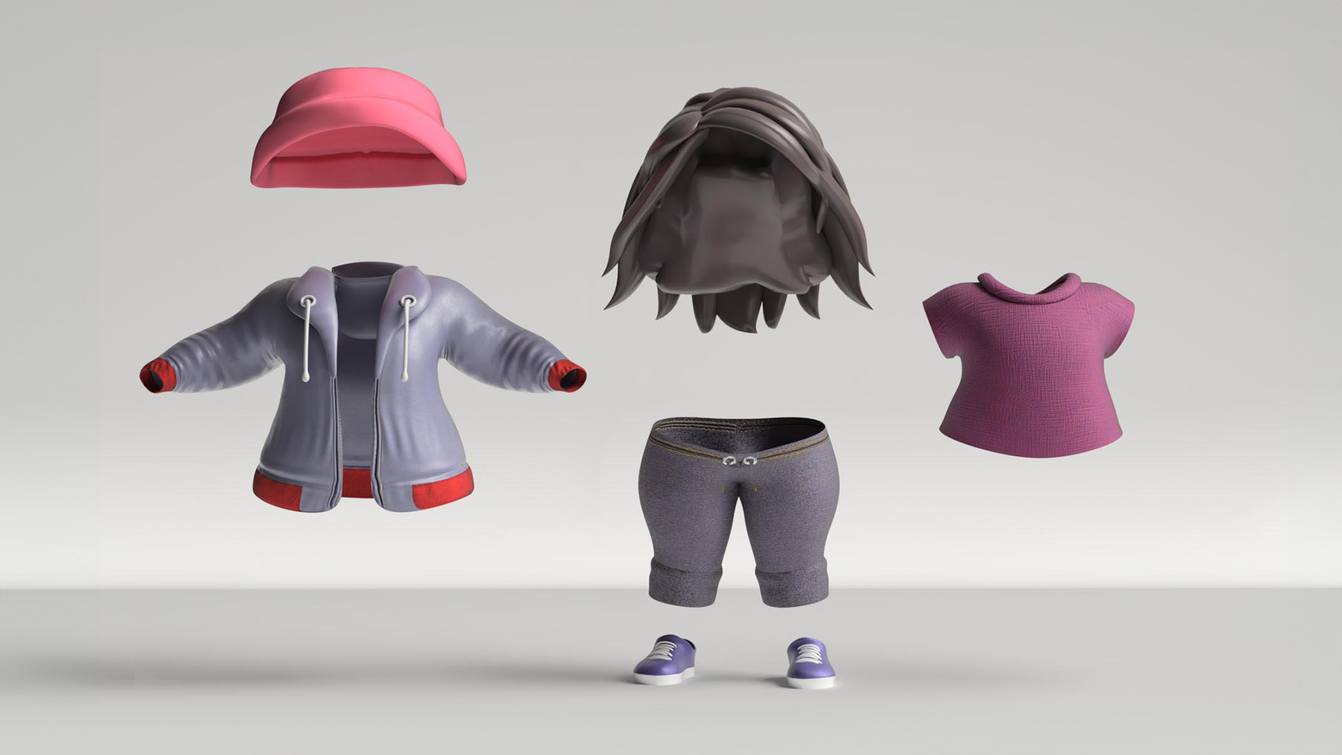 Stylized Toon Girls - Mia