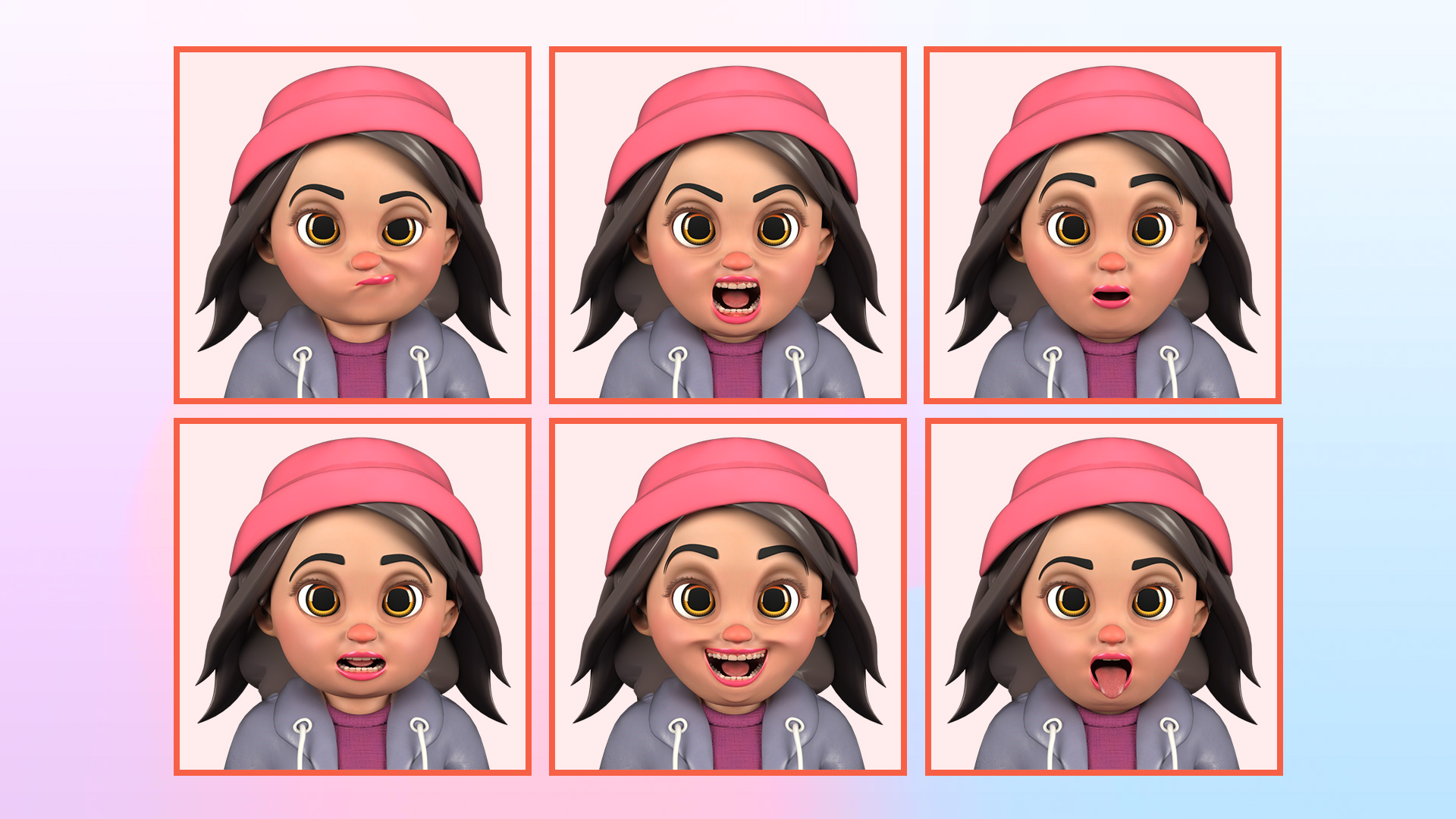 Stylized Toon Girls - Mia