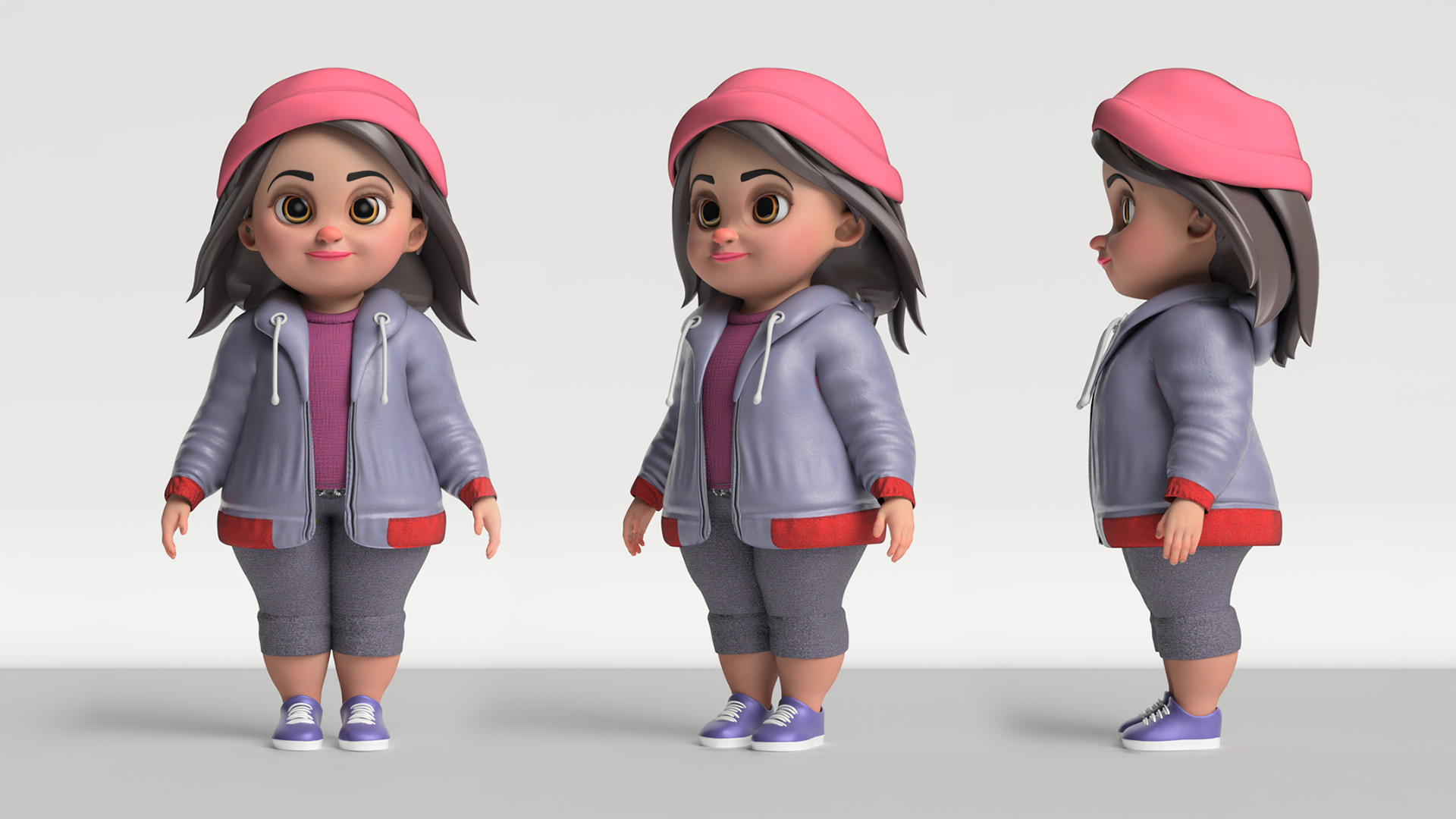 Stylized Toon Girls - Mia