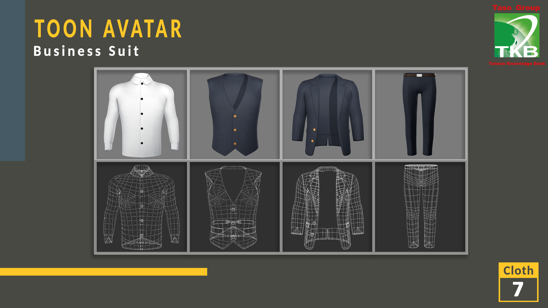 Toon Avatar - Suit Pack