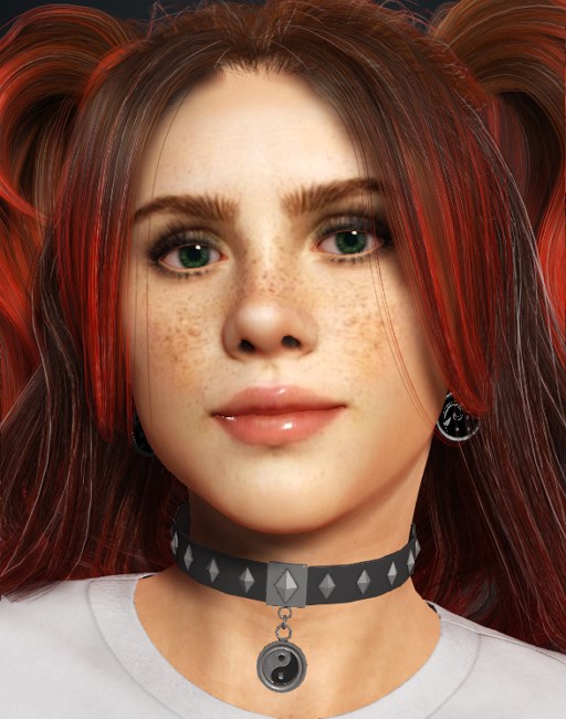 Ying Yang Choker