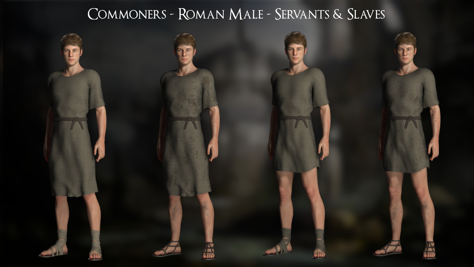 Historical - Roman Male Commoners