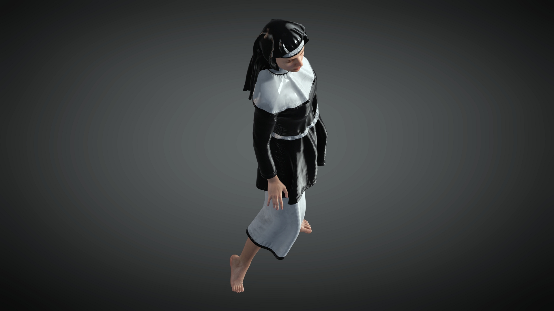 Nun Costume Set