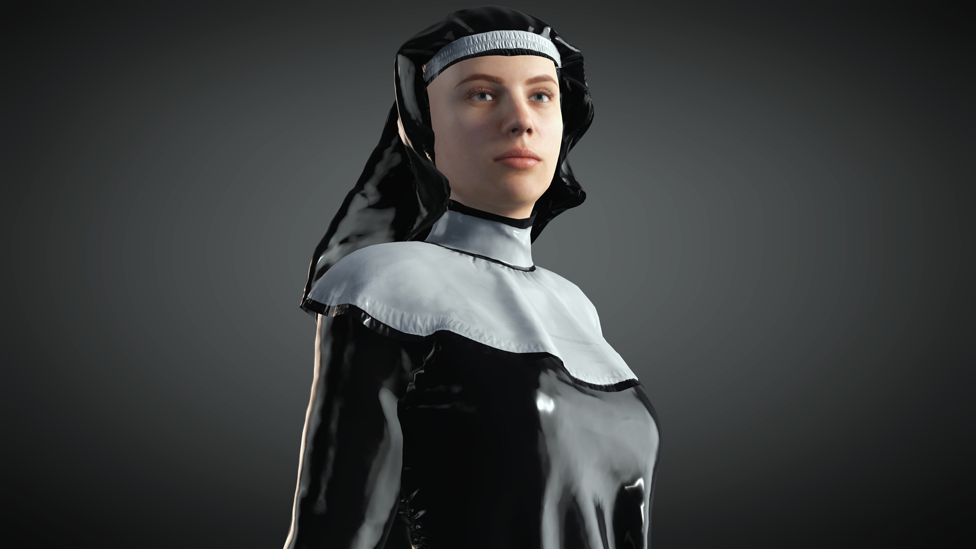 Nun Costume Set
