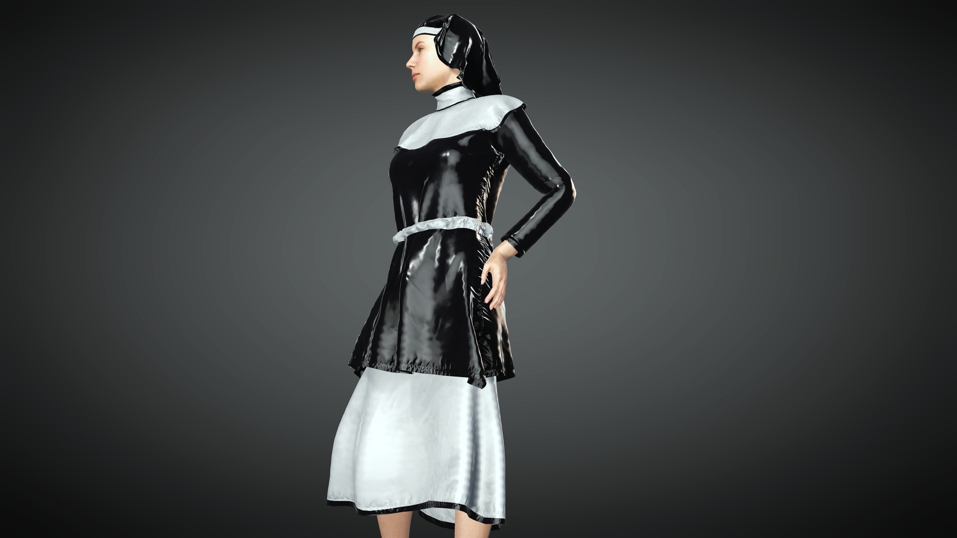 Nun Costume Set