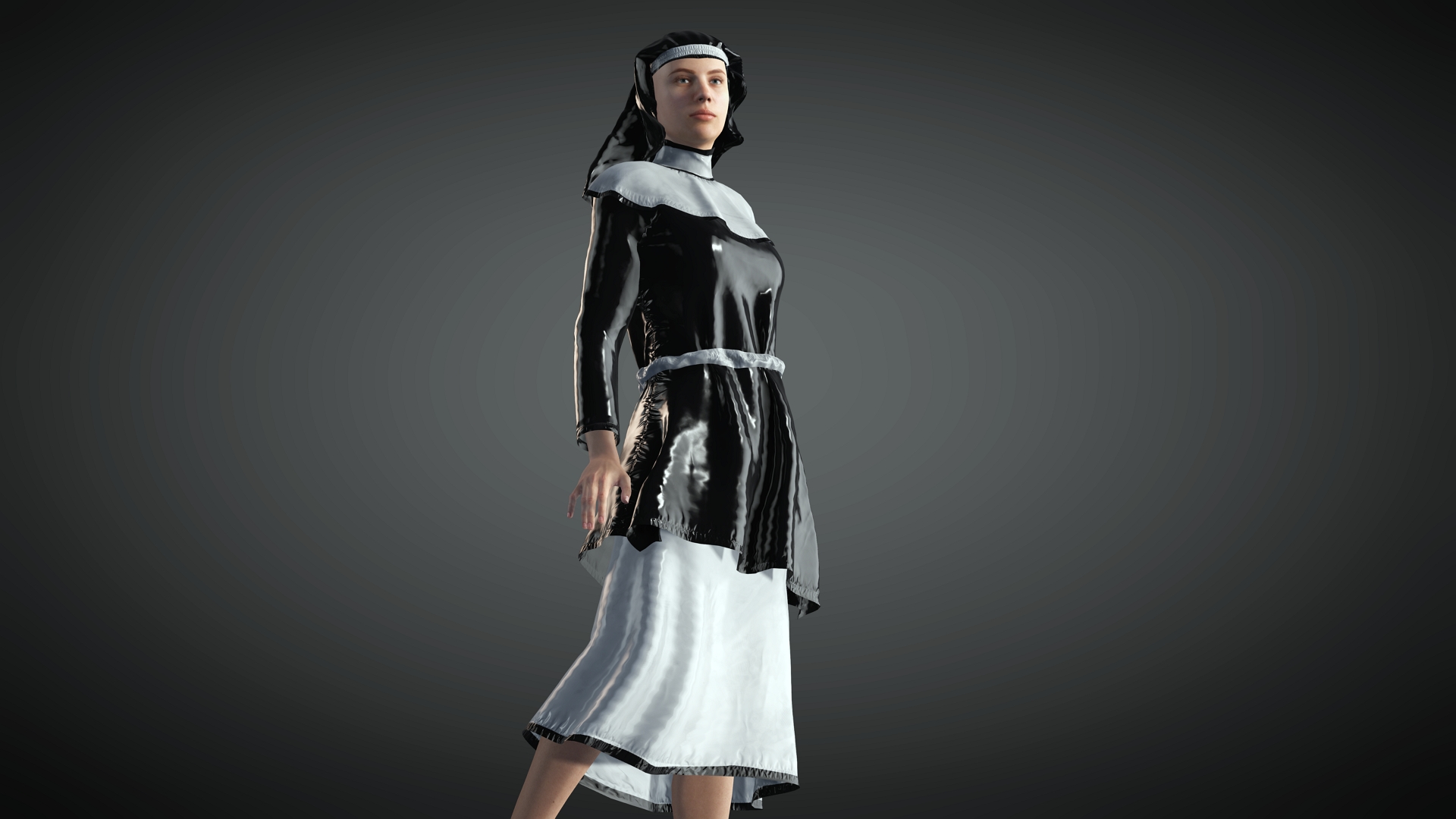 Nun Costume Set