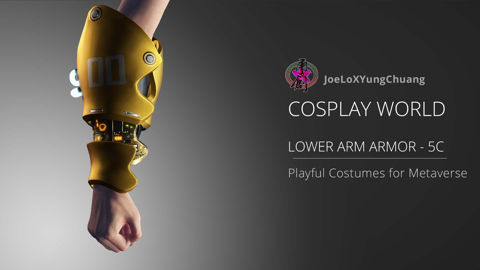 CosplayArmor-LowerArm-5C