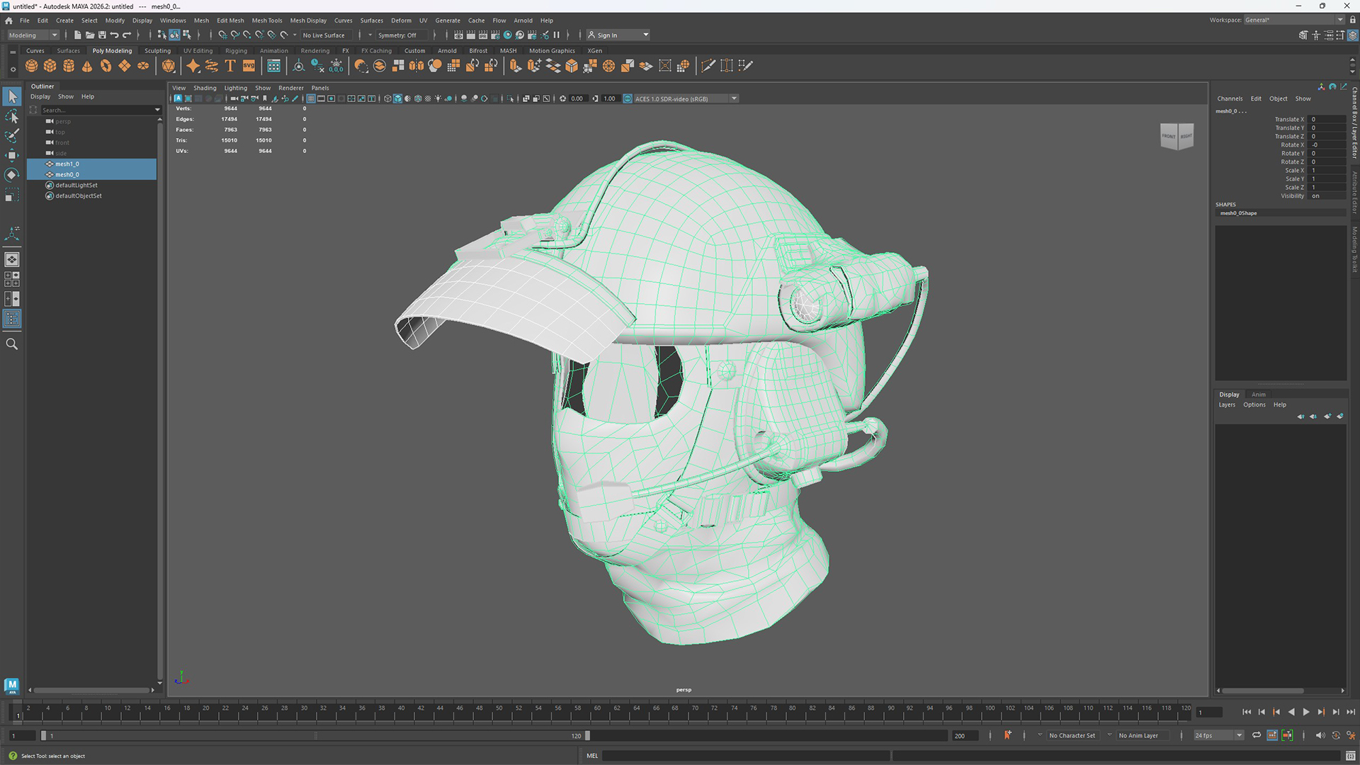 Advanced Tactical Combat Helmet 2
