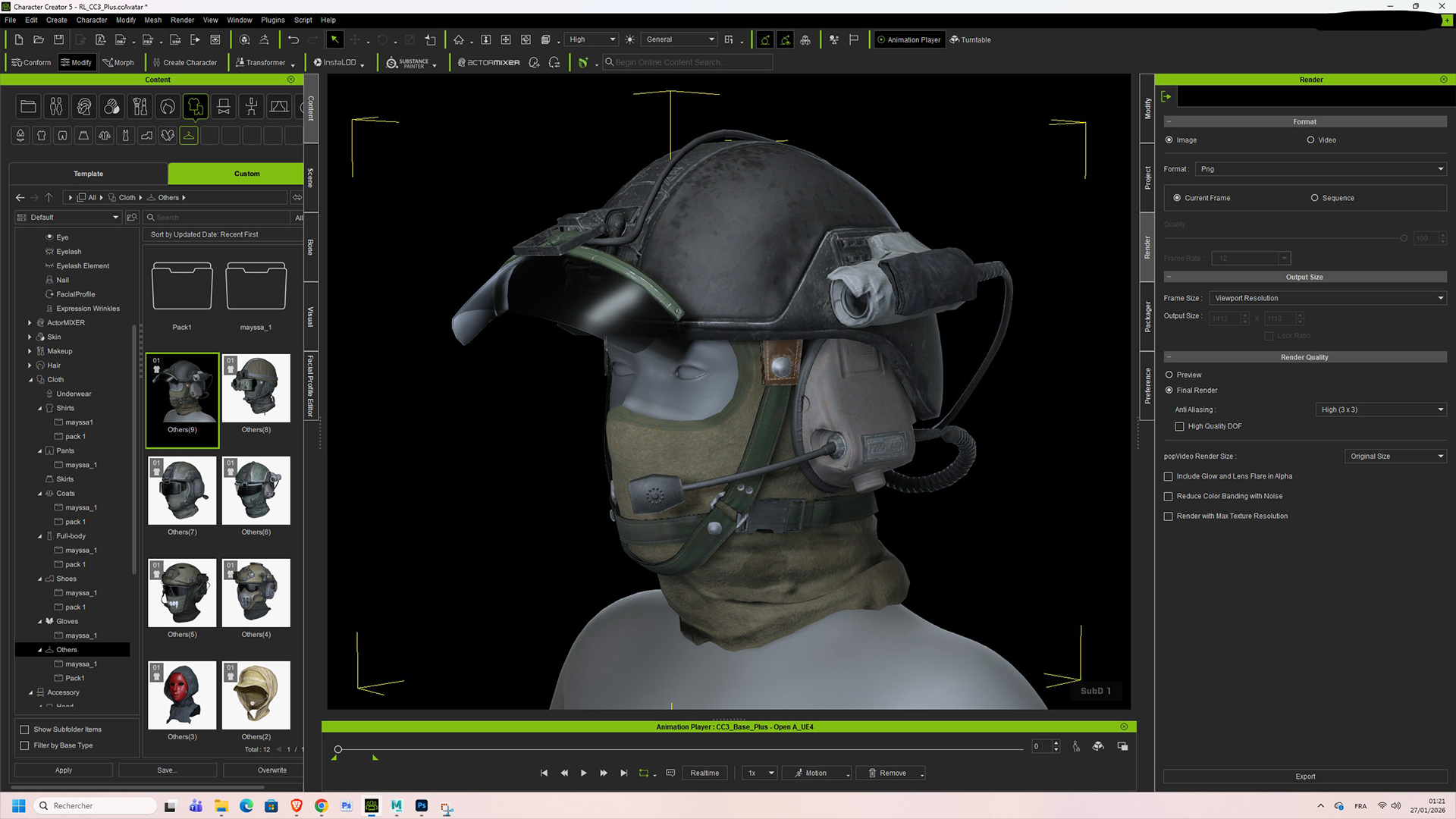 Advanced Tactical Combat Helmet 2