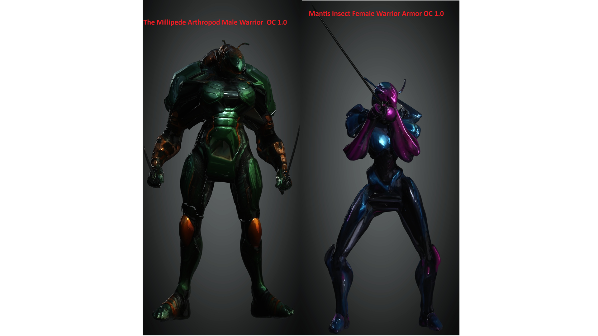 Insect Warrior Armor Pack 2