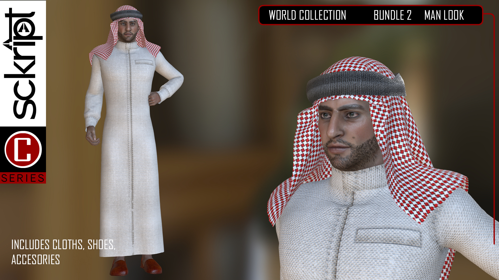 Sckript World Collection Bundle 2 Man Look