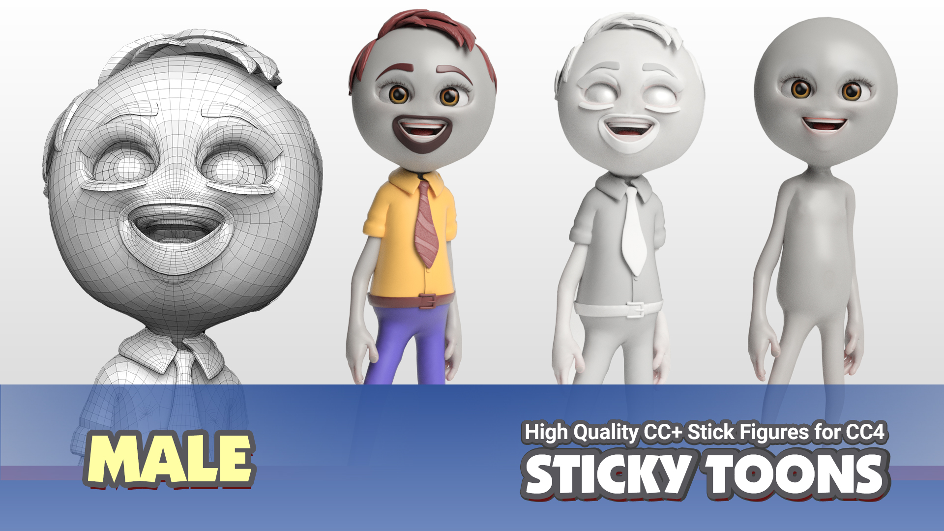 Male - Sticky Toons