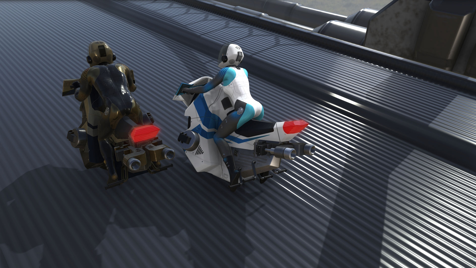 Hover Bike Rider bundle