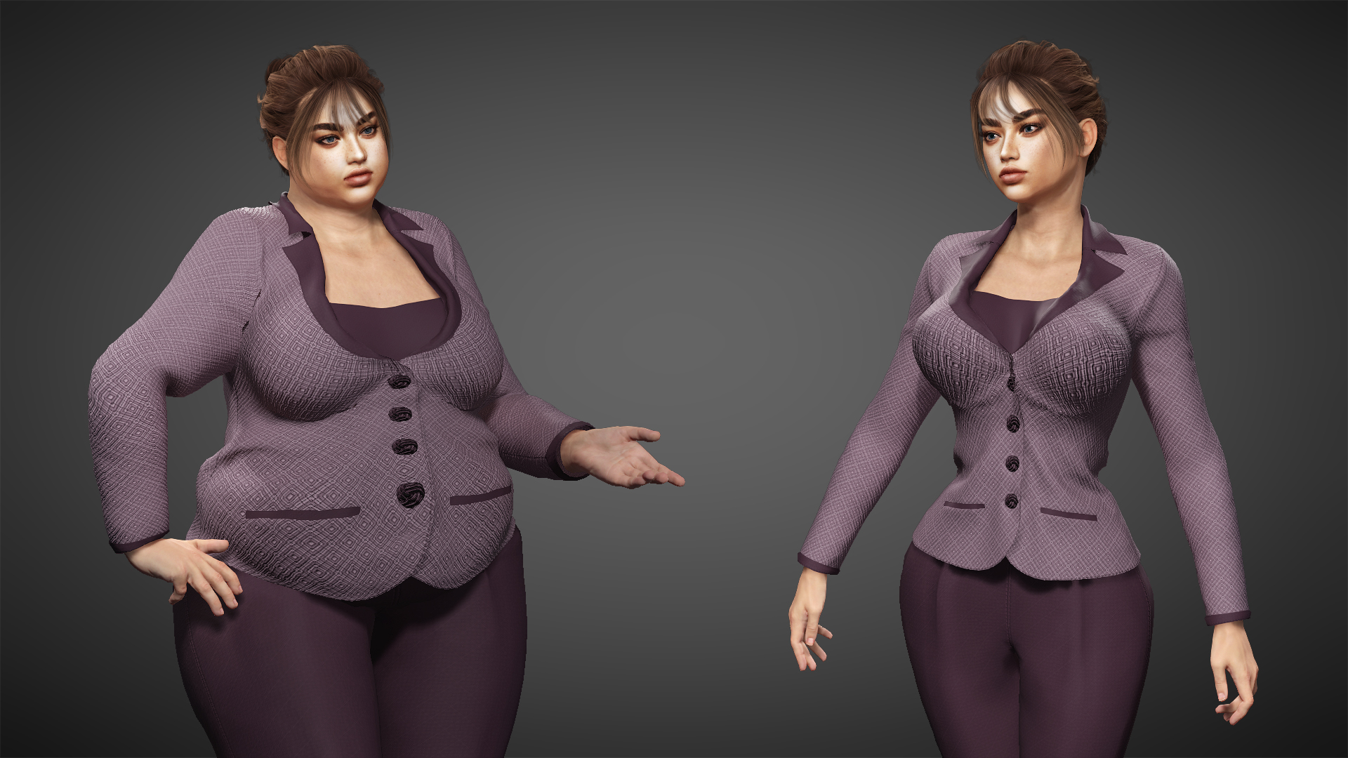 Business Suit Lilac
