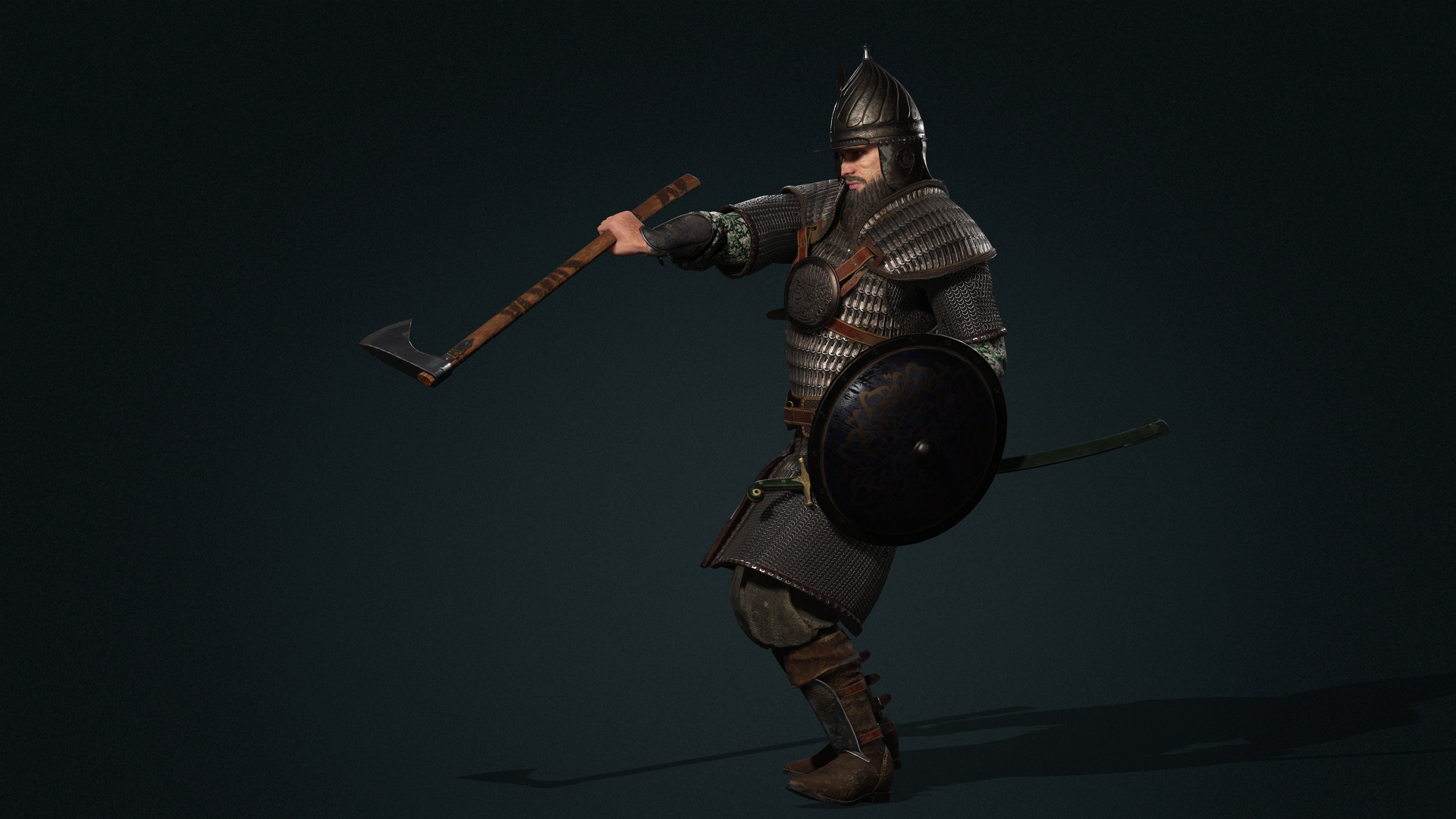 Saracen axeman