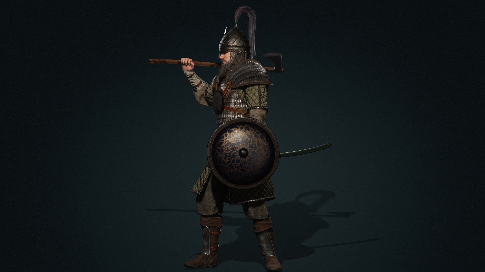 Saracen axeman