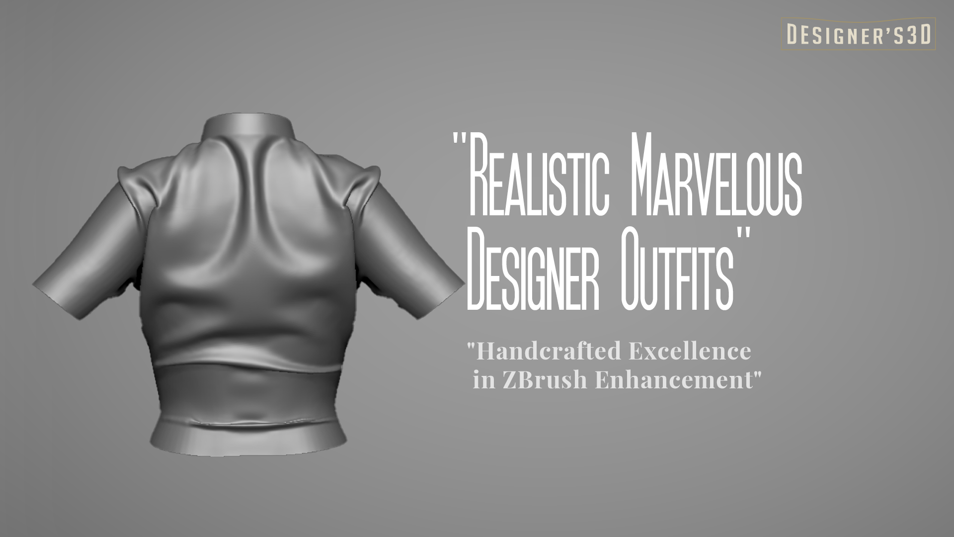 White Mao Collar Tee