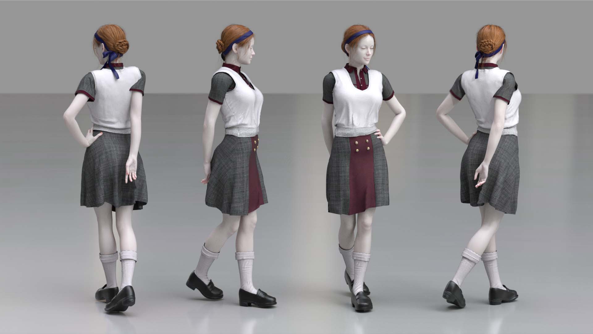 College Life - 4 Set Uniforms