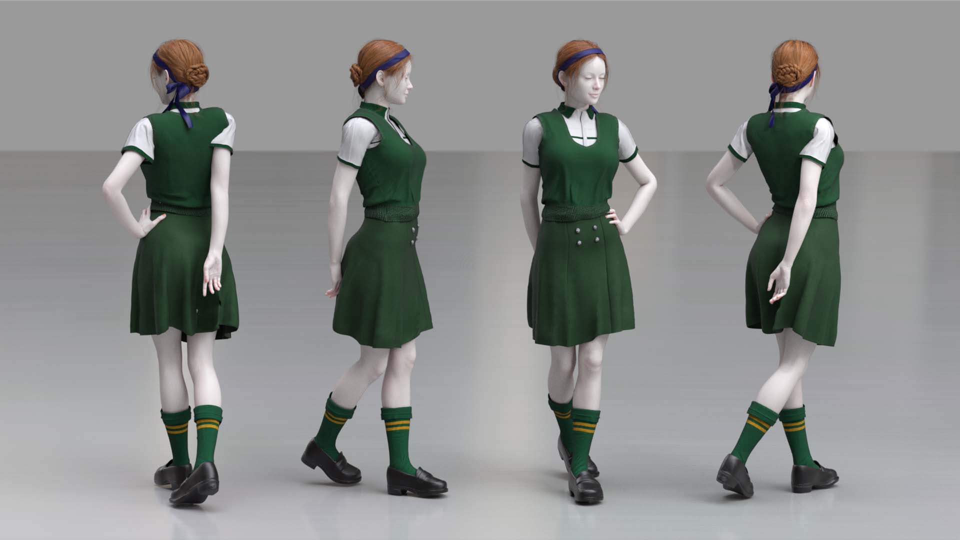 College Life - 4 Set Uniforms