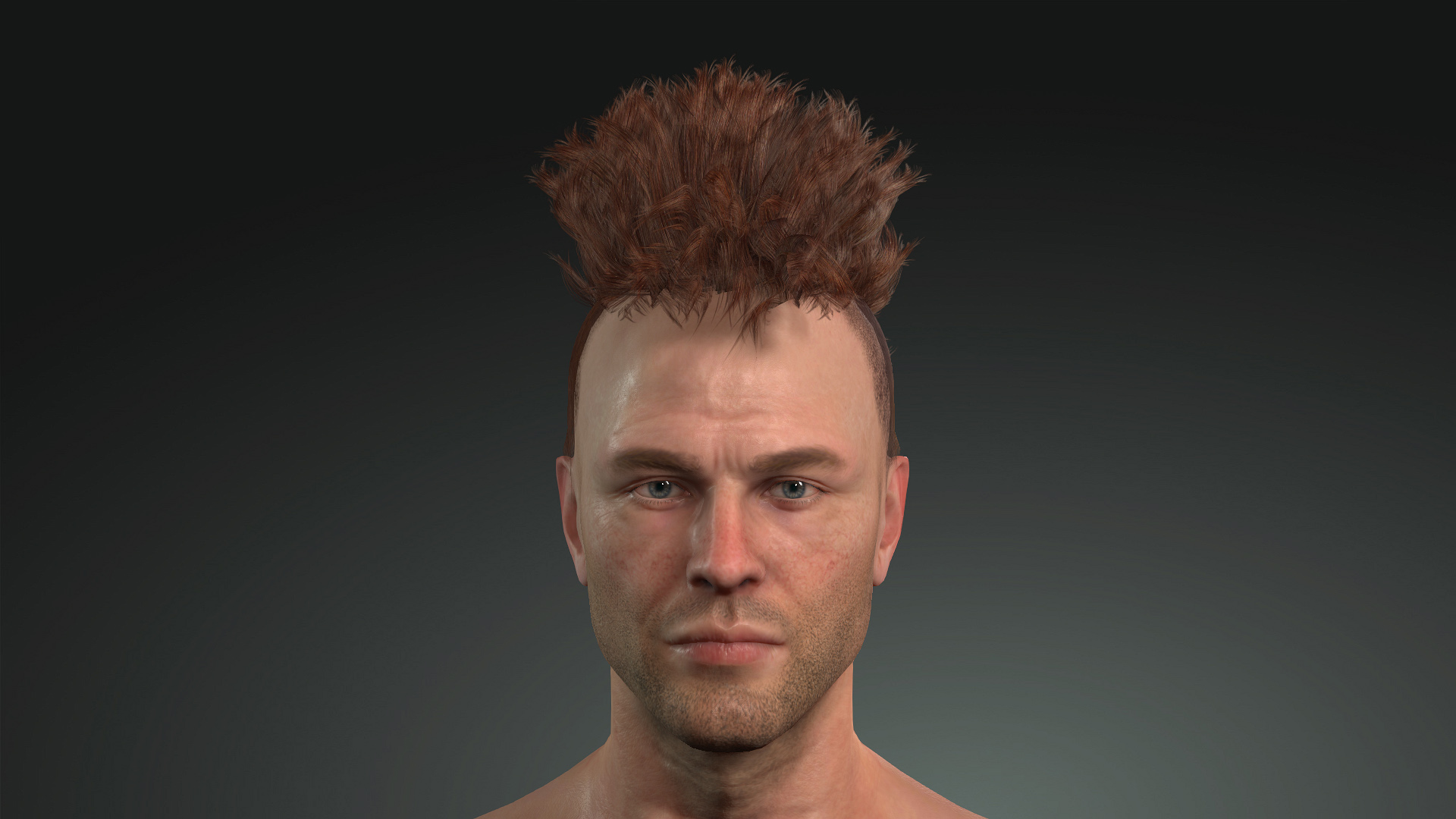 Mohawk Hair