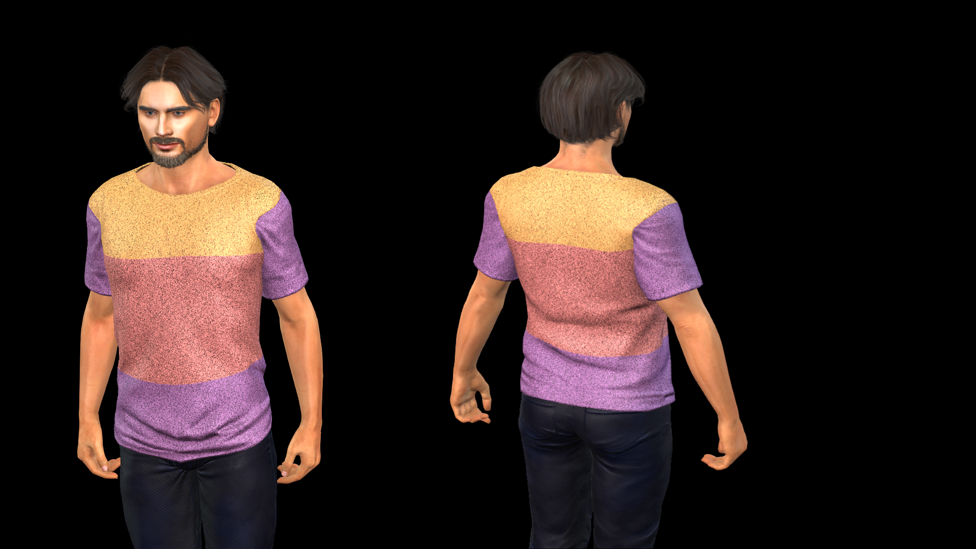 Three Color TShirt