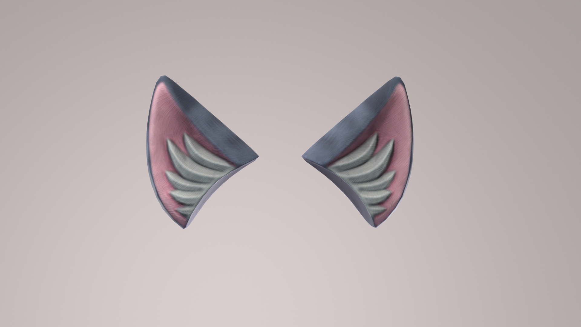 Stylized Cat Ears and Tail