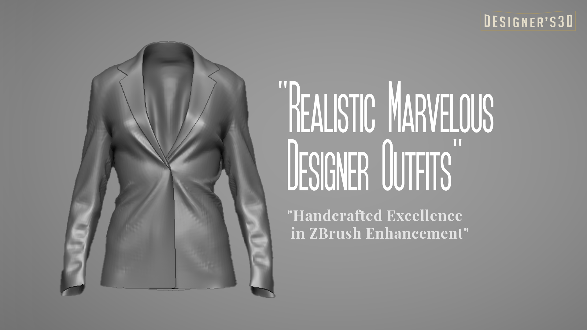 Female Designer's Coat