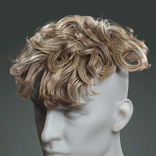Messy Curly Top