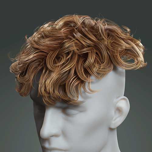 Messy Curly Top