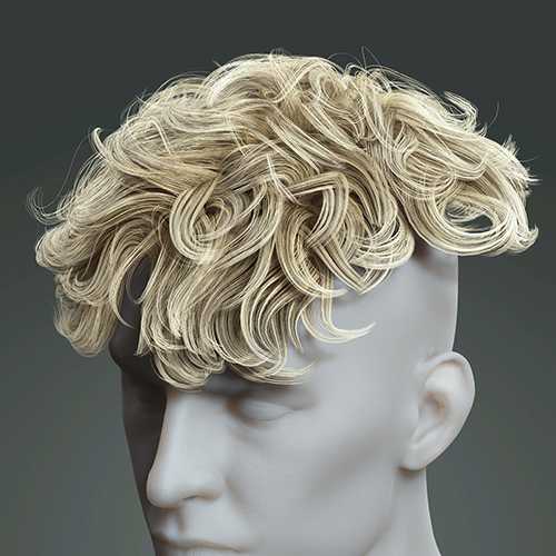 Messy Curly Top