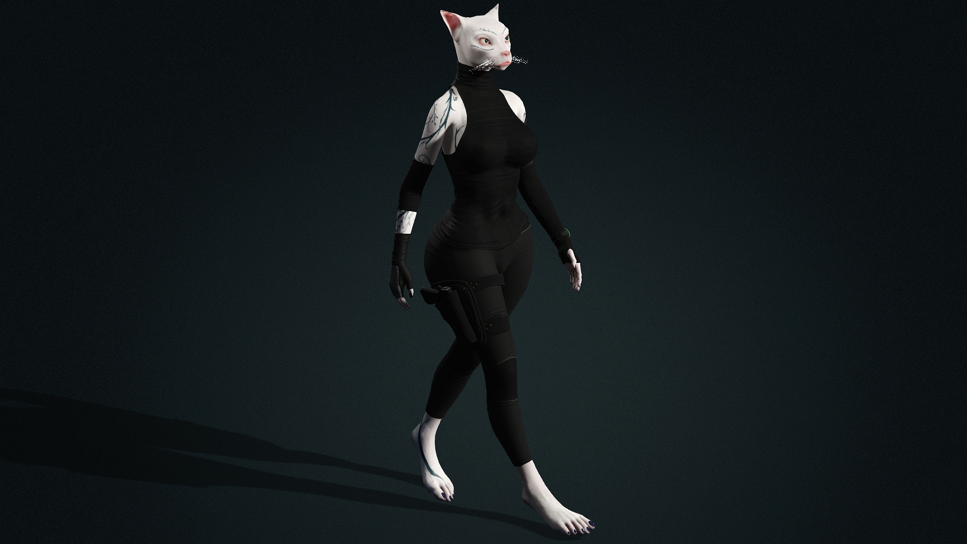 cat skin