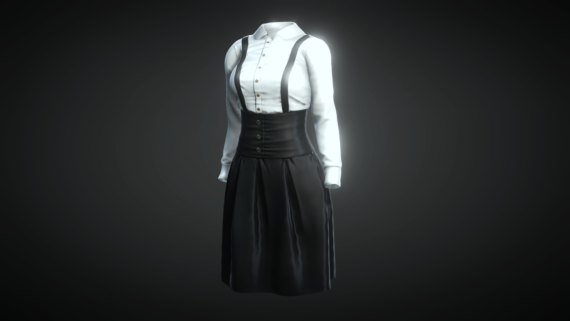 Girl Dress with physics effect Pack