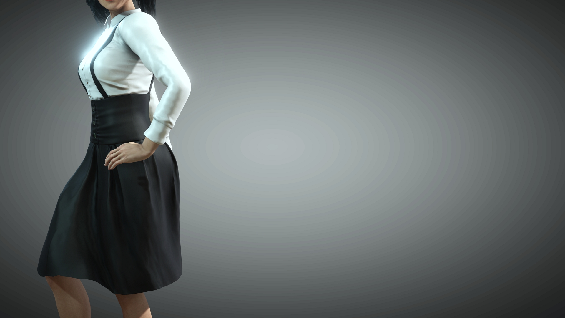 Girl Dress with physics effect Pack