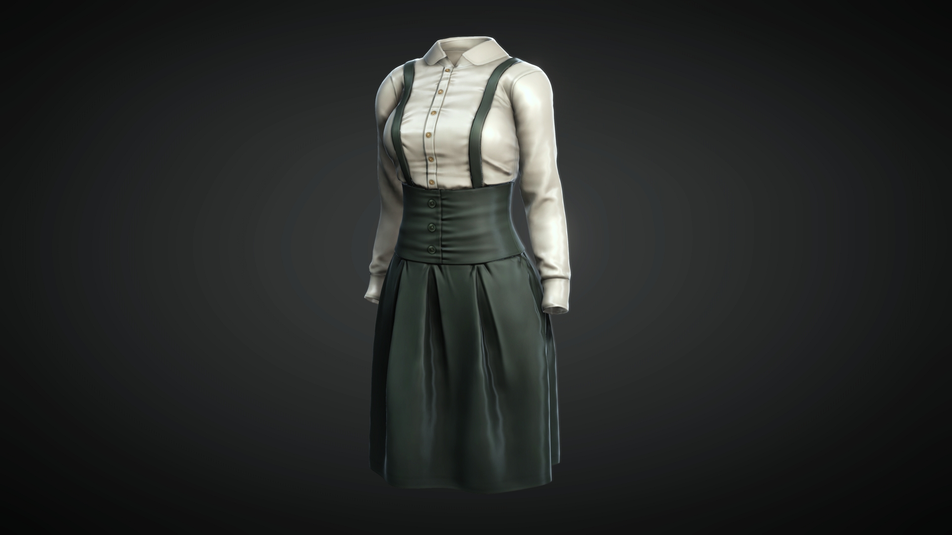 Girl Dress with physics effect Pack