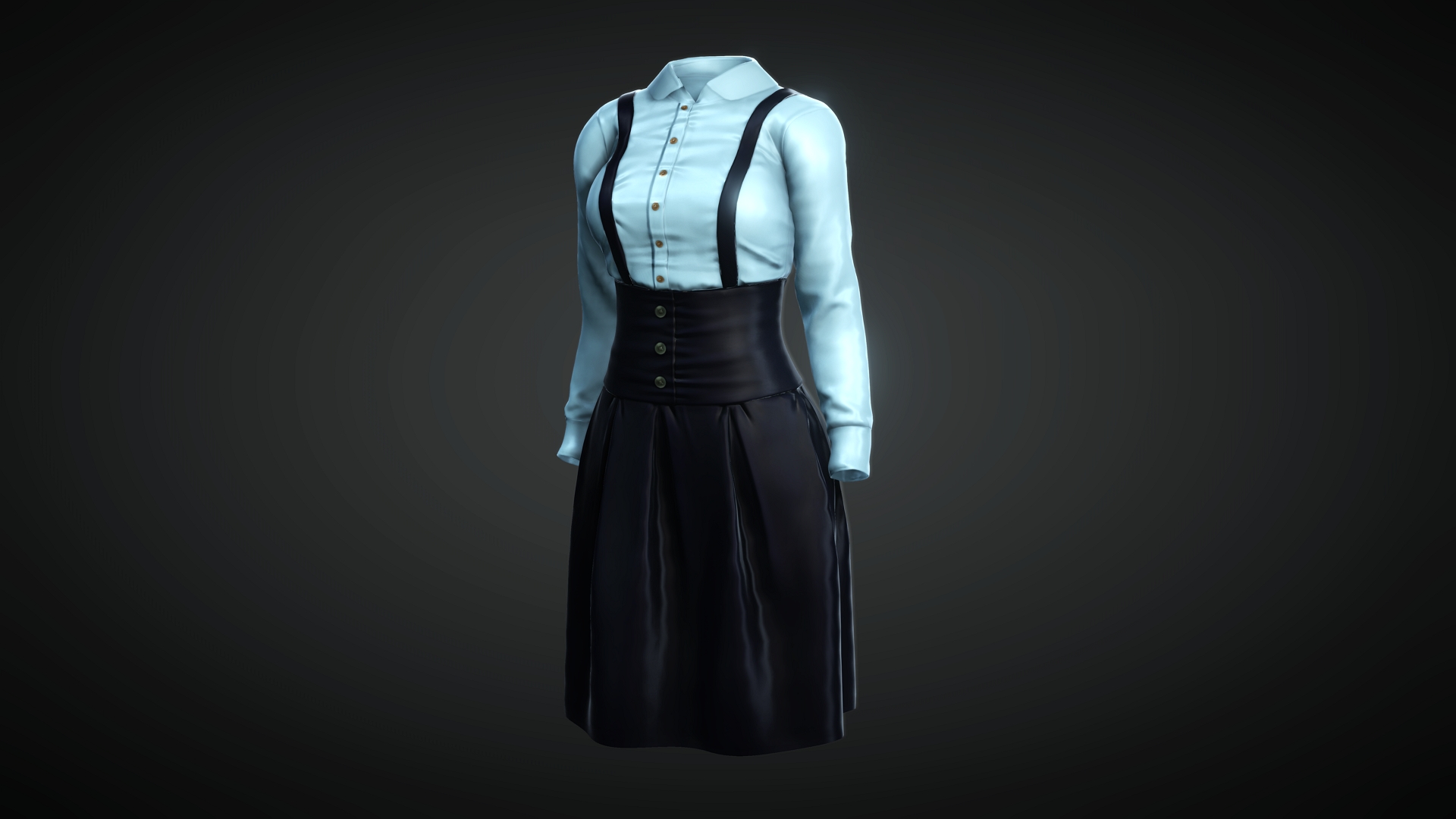 Girl Dress with physics effect Pack