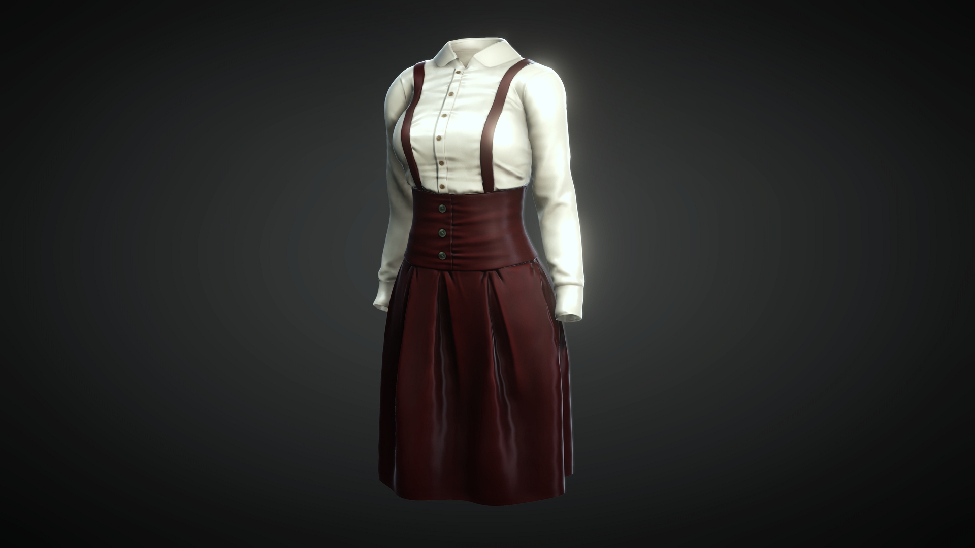Girl Dress with physics effect Pack