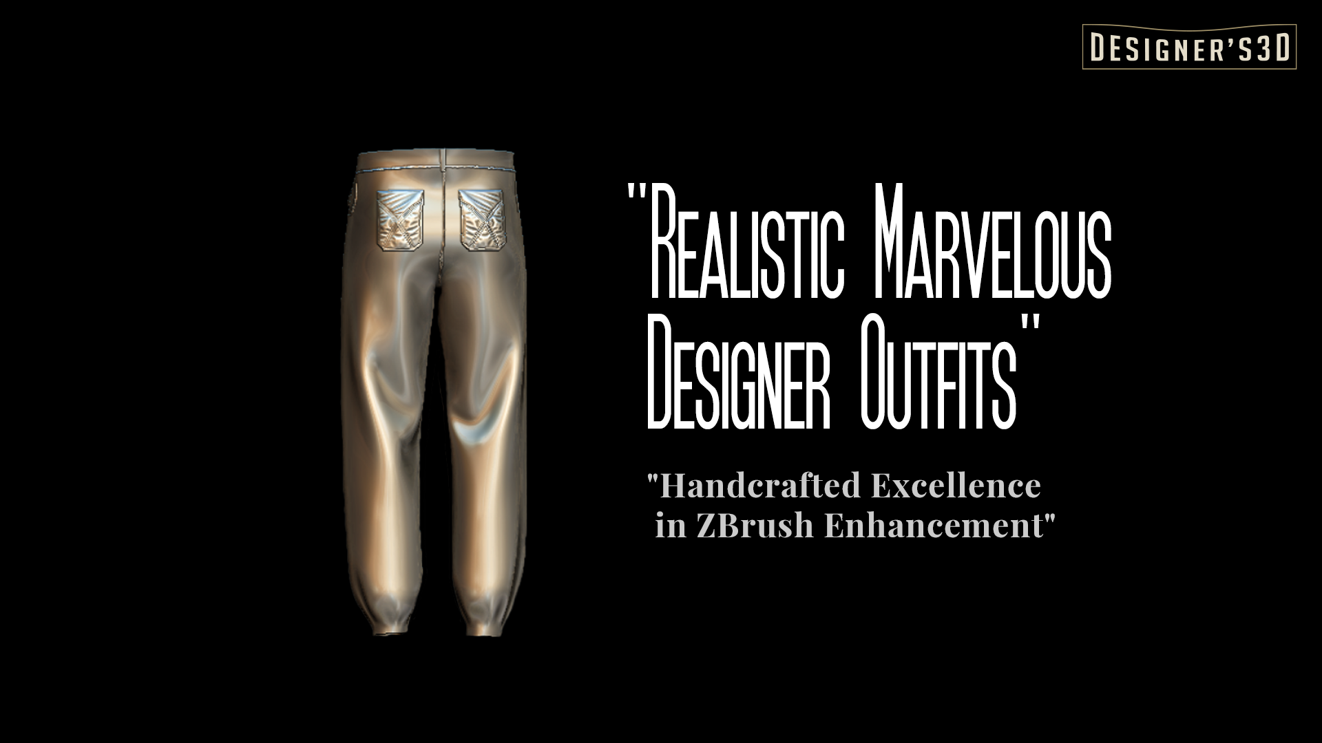 Male Designer's Leather Suit