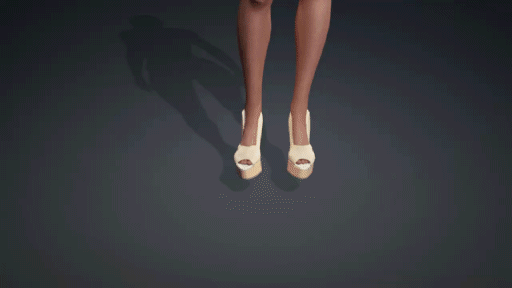 A set of women's shoes