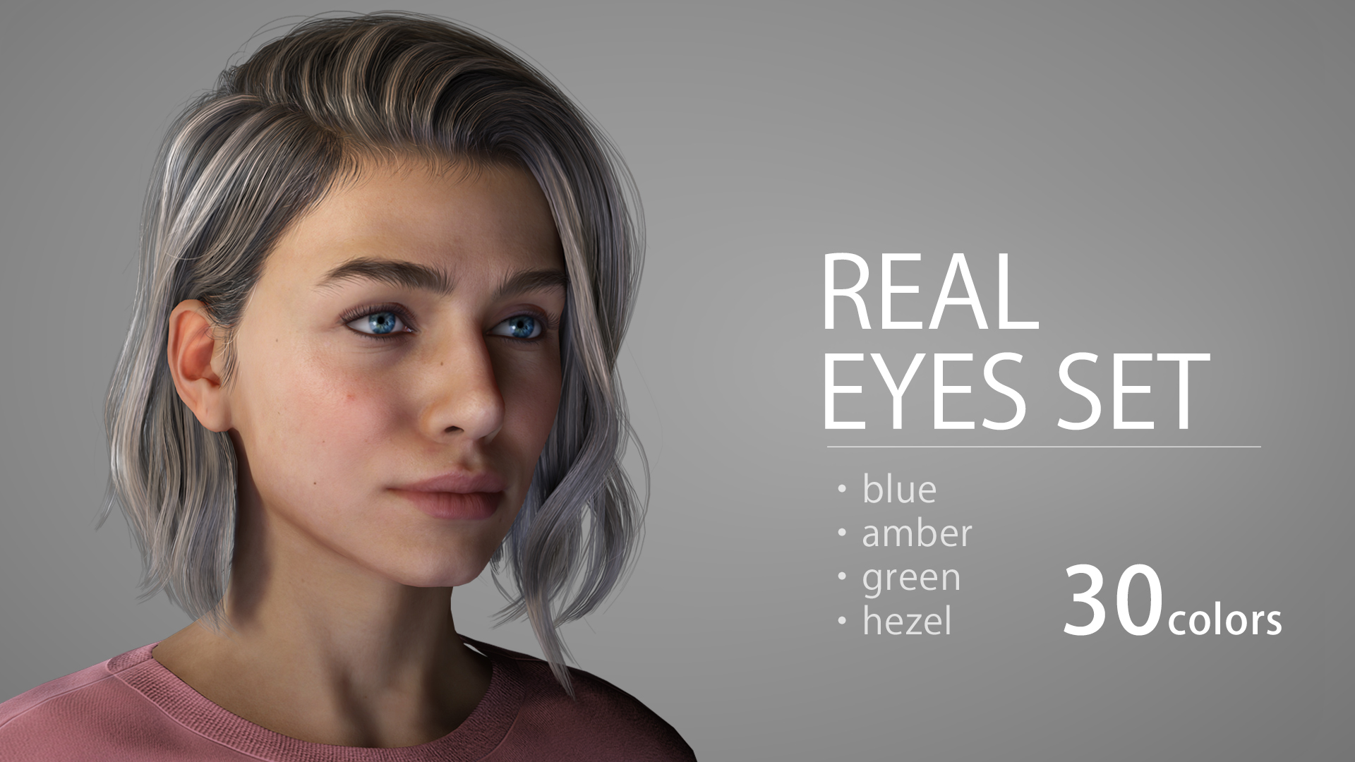 Real Eyes 30colors