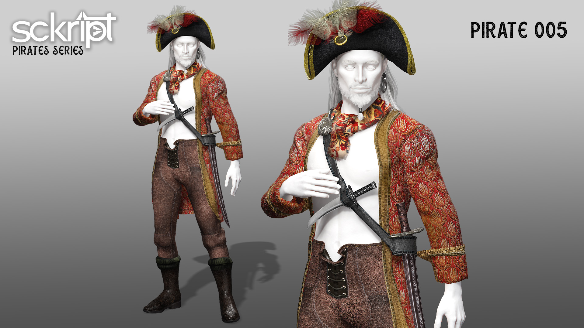 Sckript Pirates Series - Pirate 005