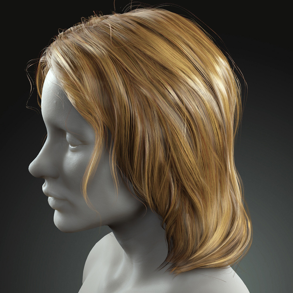 Side Swept Hair