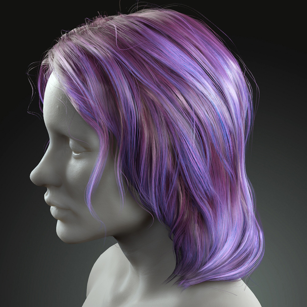 Side Swept Hair